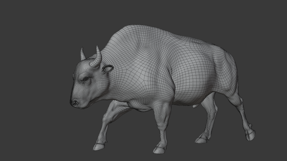 Bison Male Animated | VFX Grace | VFX Grace