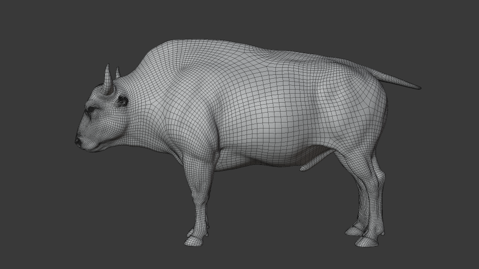Bison Male Animated | VFX Grace | VFX Grace