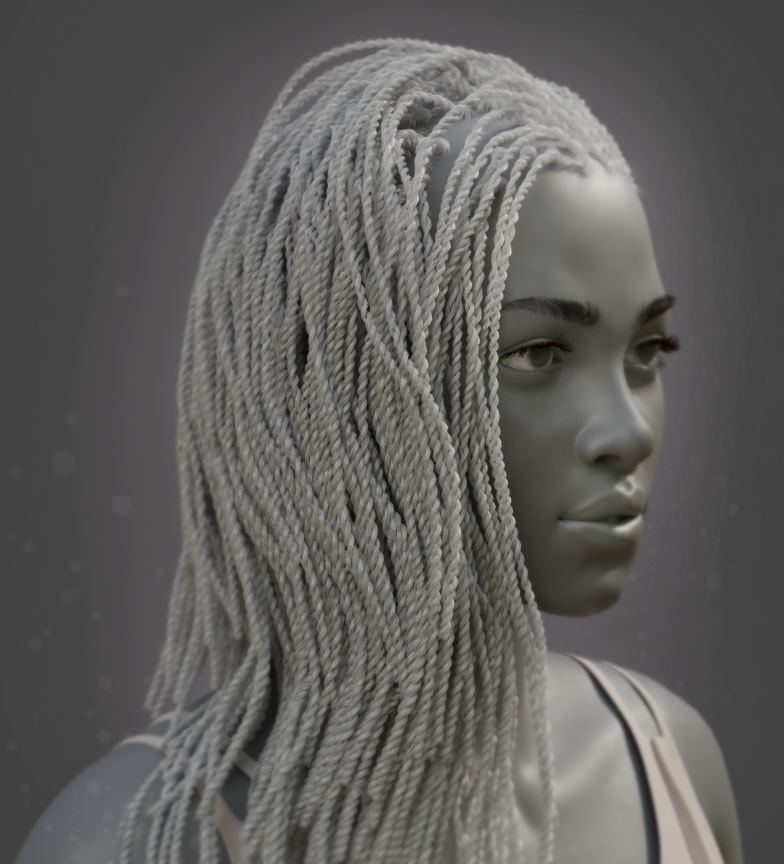 Stylized Braid Sharing 【Blender】 | VFX Grace