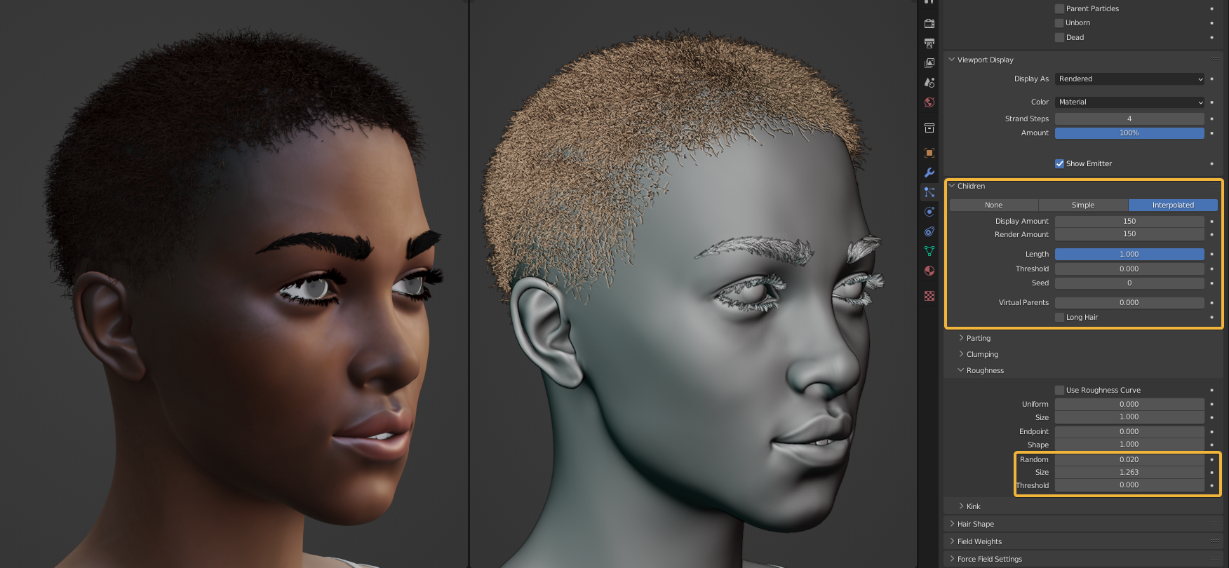 Stylized Braid Sharing 【Blender】 | VFX Grace
