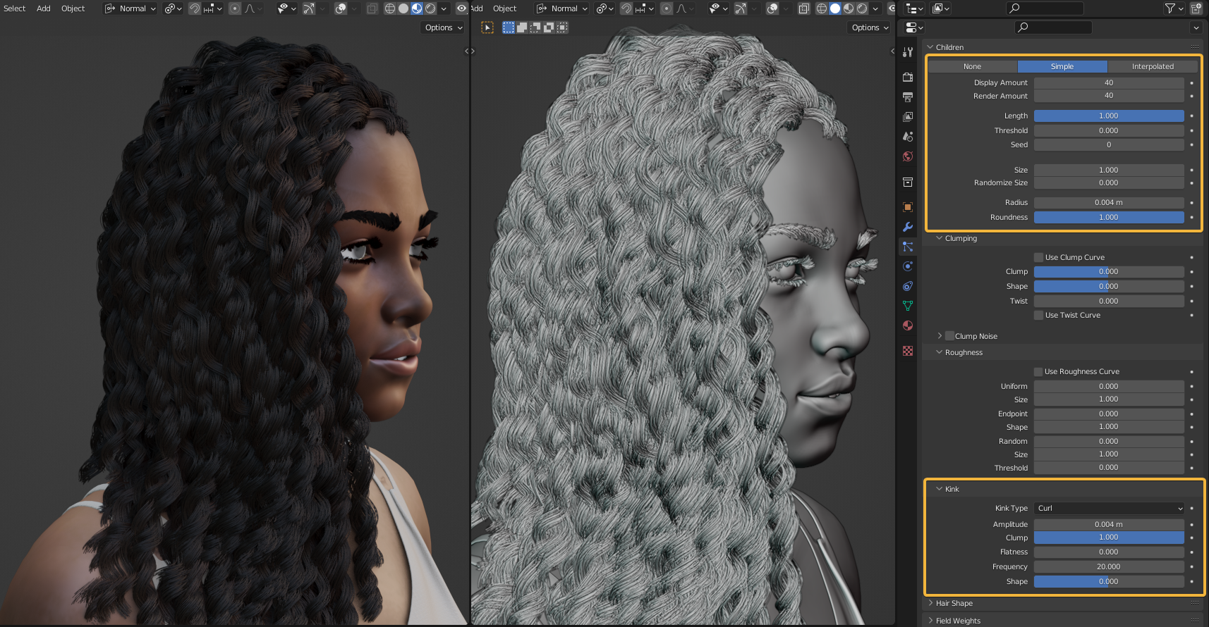 Stylized Braid Sharing 【Blender】 | VFX Grace