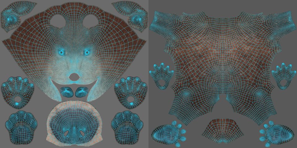 Little Brown Bear Animation | VFX Grace | VFX Grace