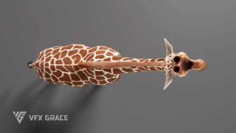 Giraffe Rig - MAYA Character Asset | VFX Grace