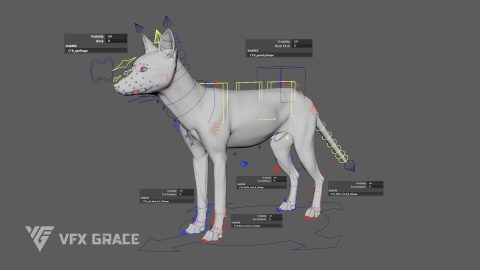 Red Fox - MAYA Character Asset | VFX Grace