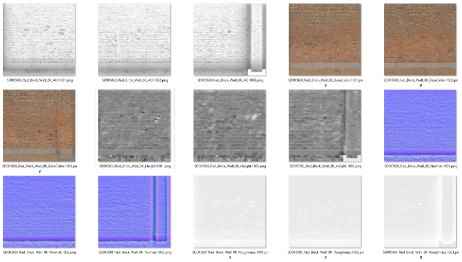 Red Brick Wall 004 | Wall Model | VFX Grace