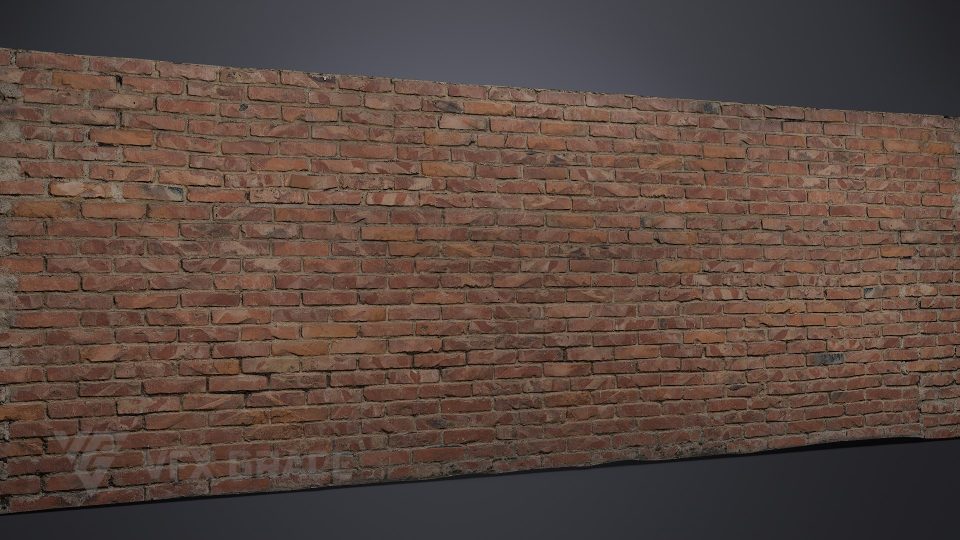 Brick wall 001 | Wall Model | VFX Grace