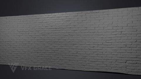 Brick wall 001 | Wall Model | VFX Grace