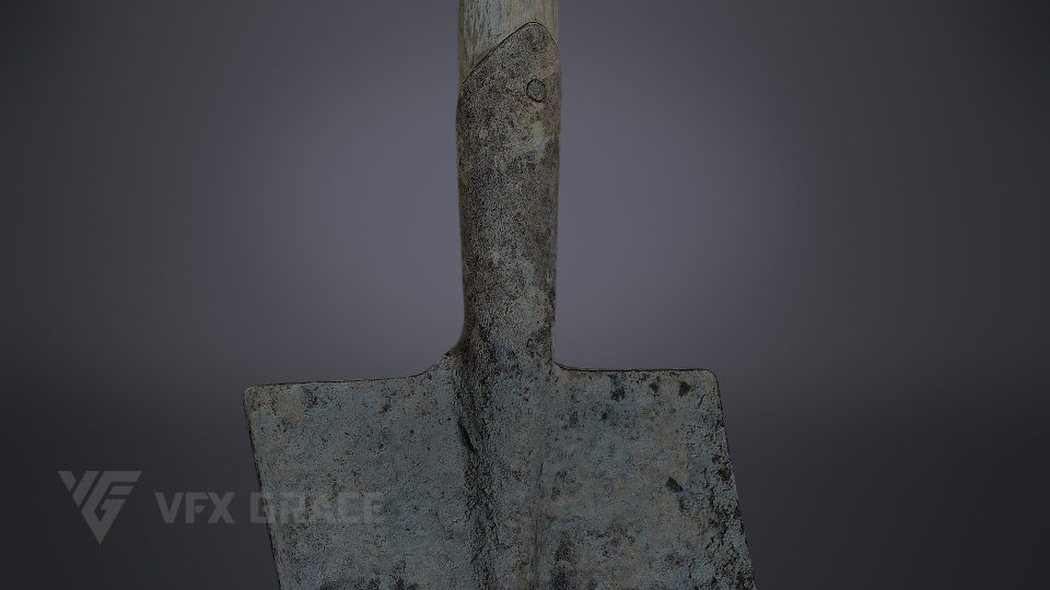 Shovel 001 | 3D Model | VFX Grace