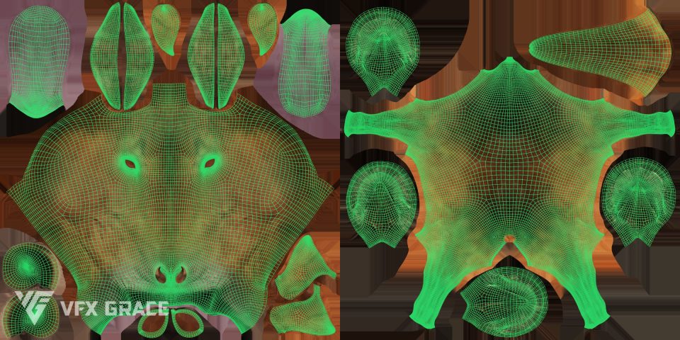 Brown Horse Animation - MAYA Character Asset | VFX Grace