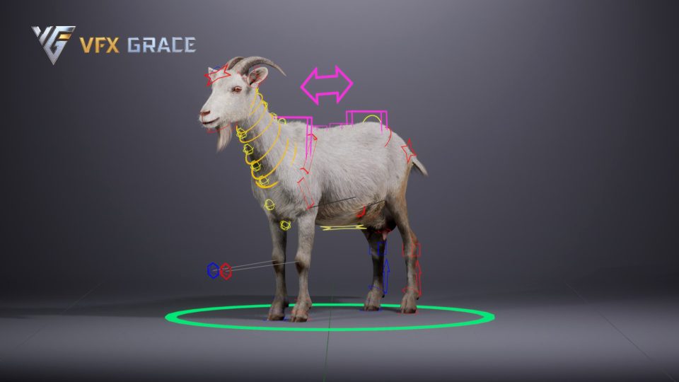 Goat02 - UE Character Asset | VFX Grace